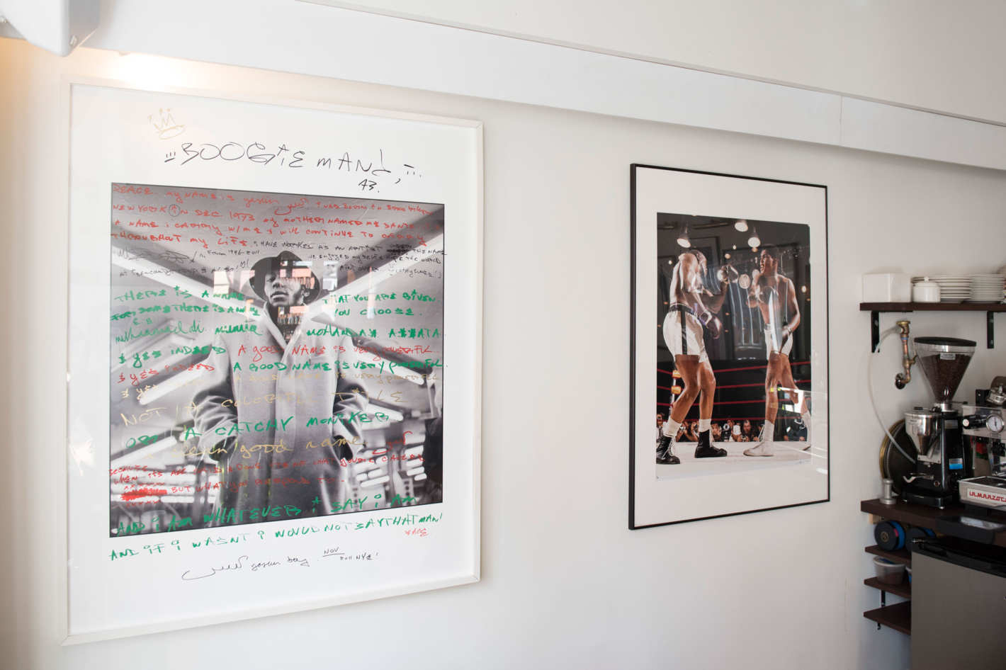 The New Perla Cafe Doubles As Gabriel Stulman’s Art Gallery