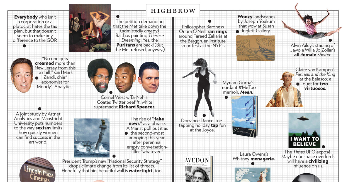 The Approval Matrix - Week of December 25, 2017 -- New York Magazine