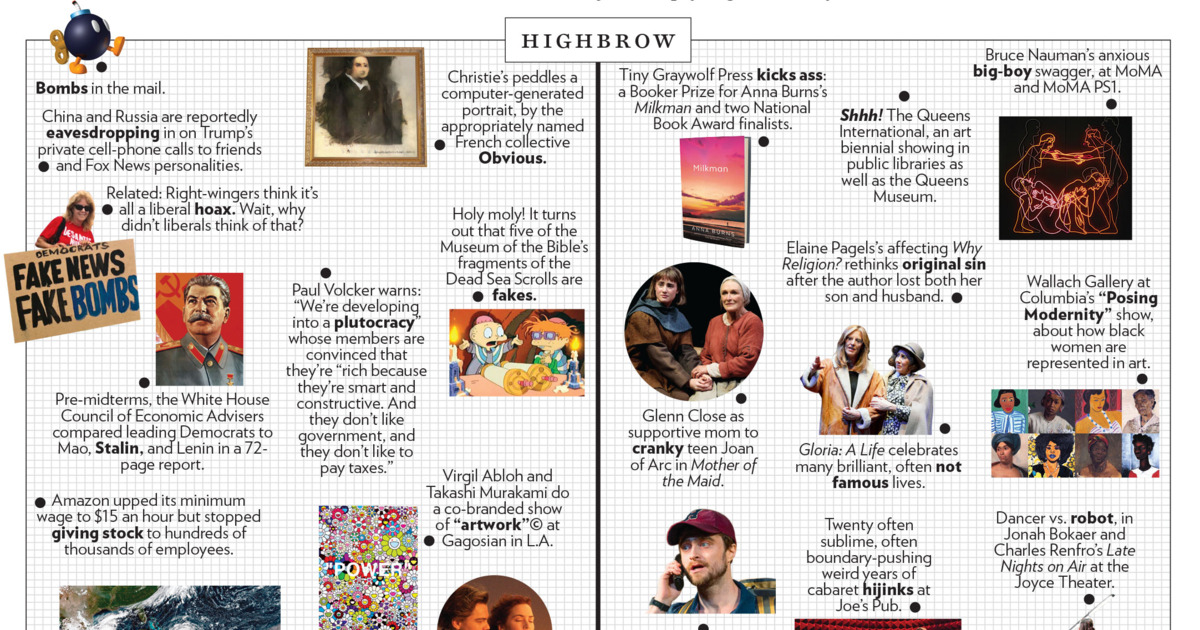 The Approval Matrix - Week of October 29, 2018 -- New York Magazine