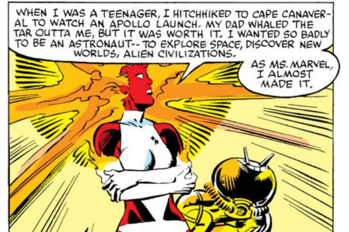 Carol Danvers’ Journey To Captain Marvel, In Costumes