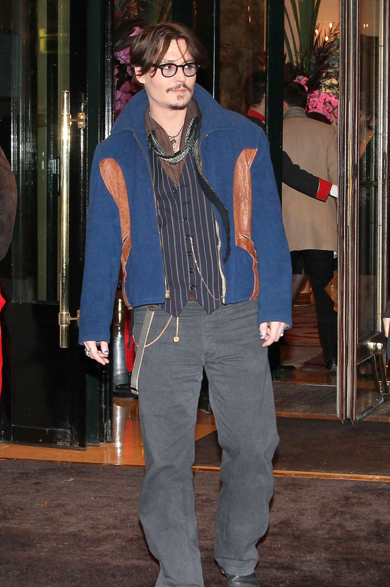 The Johnny Depp Look Book