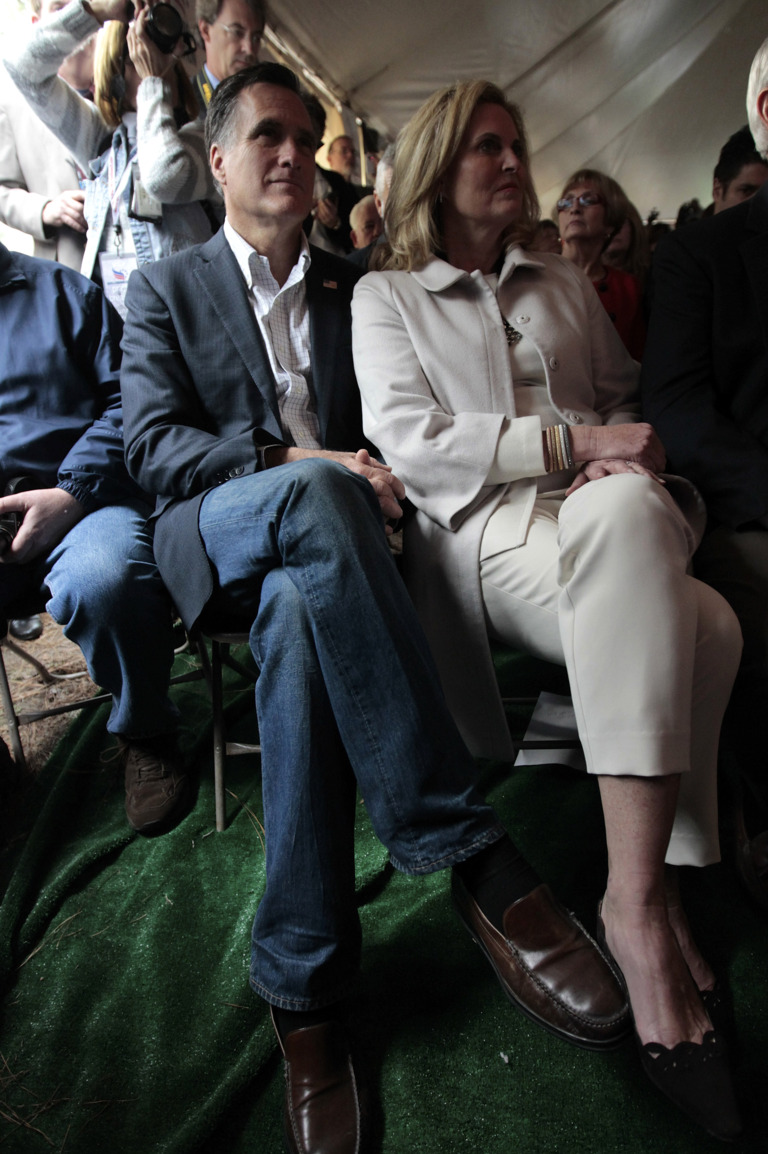 The Many Cuddle Puddles of Mitt and Ann Romney