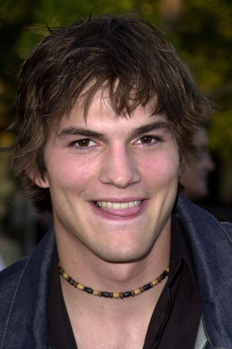 A Look Back at Ashton Kutcher’s Many Hairstyles